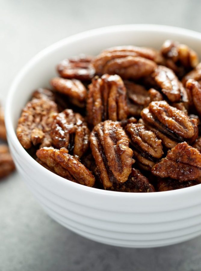Cinnamon Glazed Pecans - The Pecan Barn